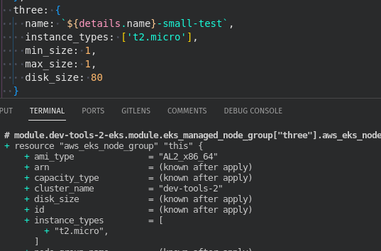 Disksize Attribute Ignored On Existing Eksmanagednodegroup · Issue 2780 · Terraform Aws 