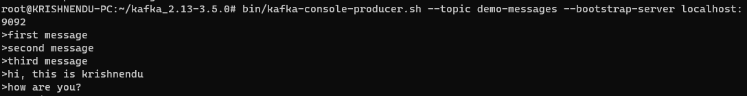 Setup and Run Kafka on Windows local system · GitHub