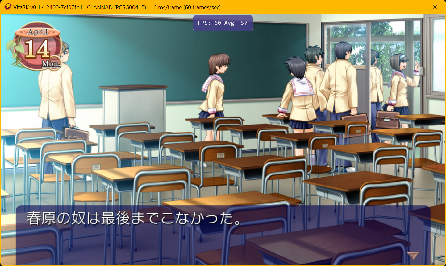 CLANNAD [PCSG00415] · Issue #560 · Vita3K/compatibility · GitHub