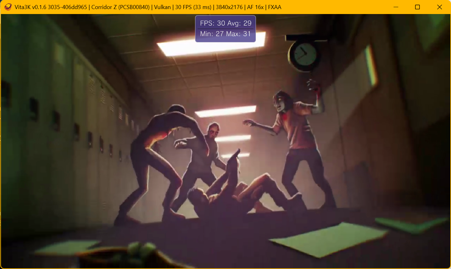 Corridor Z [PCSB00840] · Issue #1312 · Vita3K/compatibility · GitHub