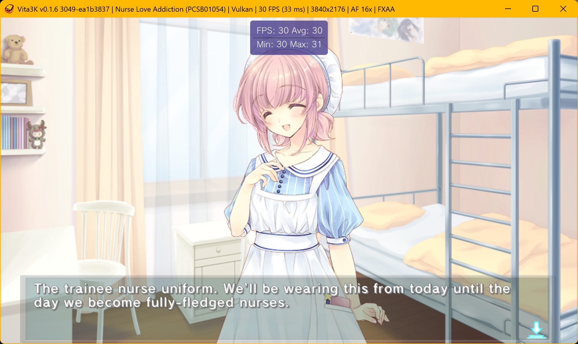 Nurse Love Addiction [PCSB01054] · Issue #1351 · Vita3K/compatibility · GitHub