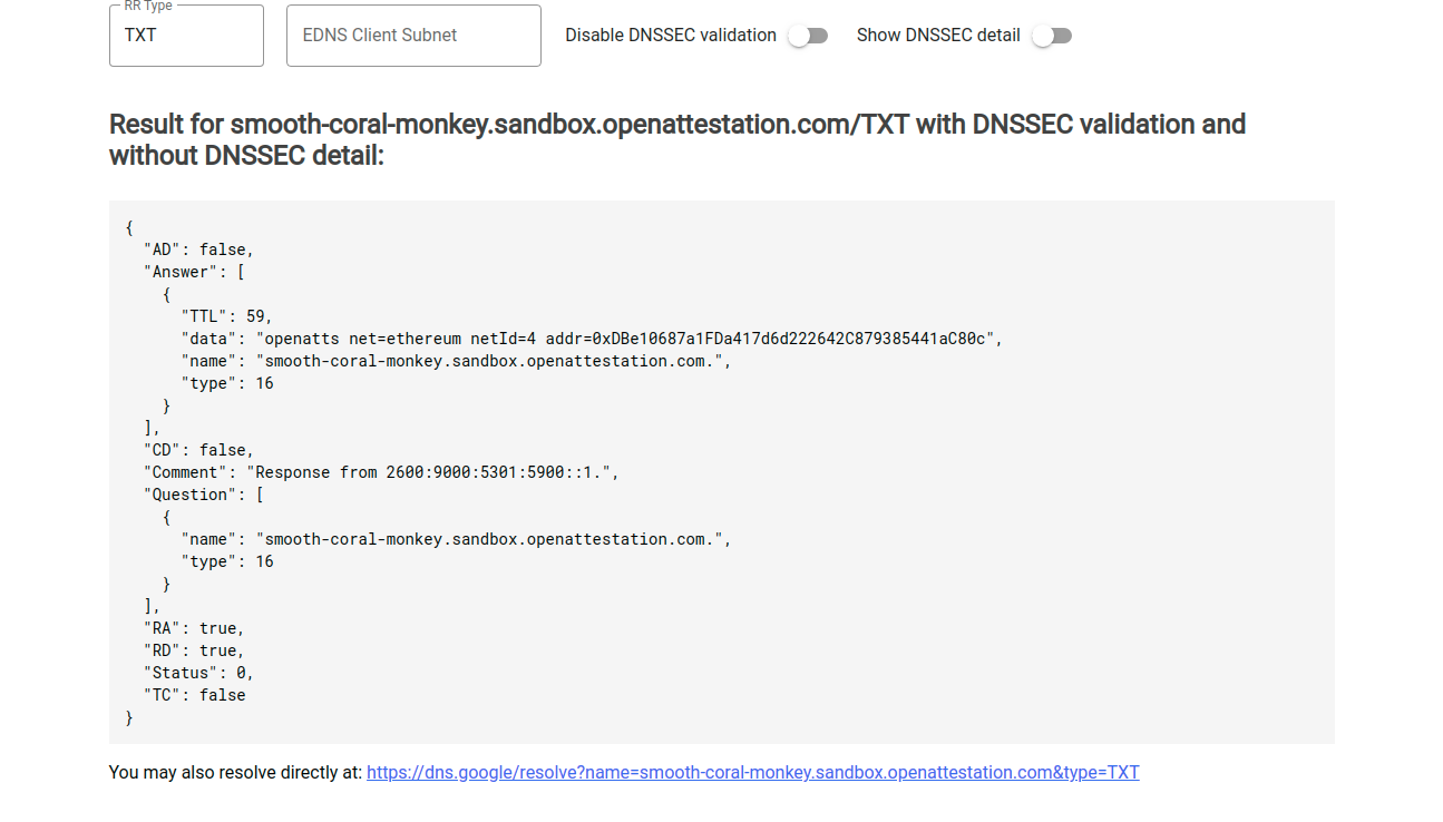 Dns Is Not Valid · Issue 132 · Open Attestation Open Attestation Cli · Github