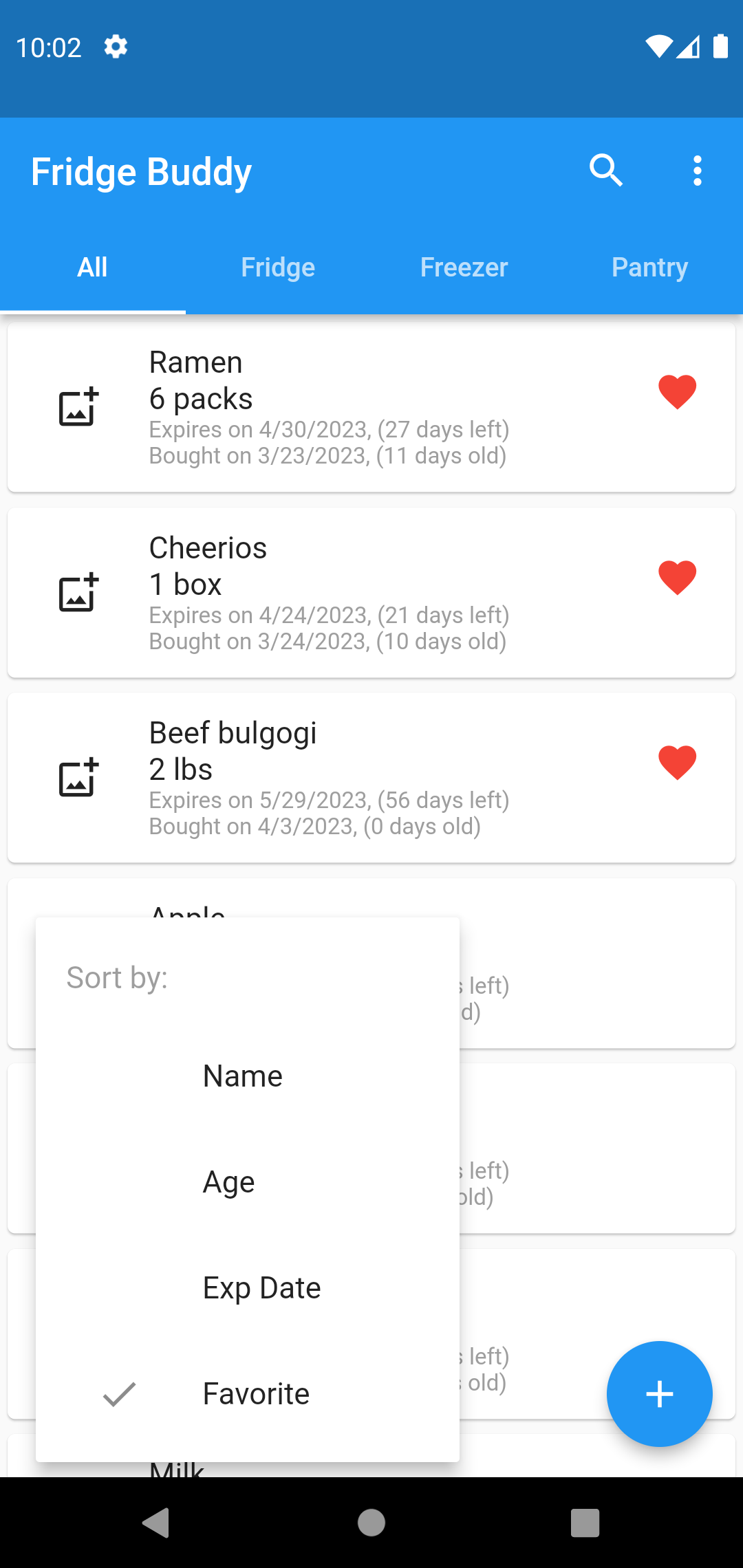 GitHub - taiyo14/fridge_buddy: Mobile app for tracking available food