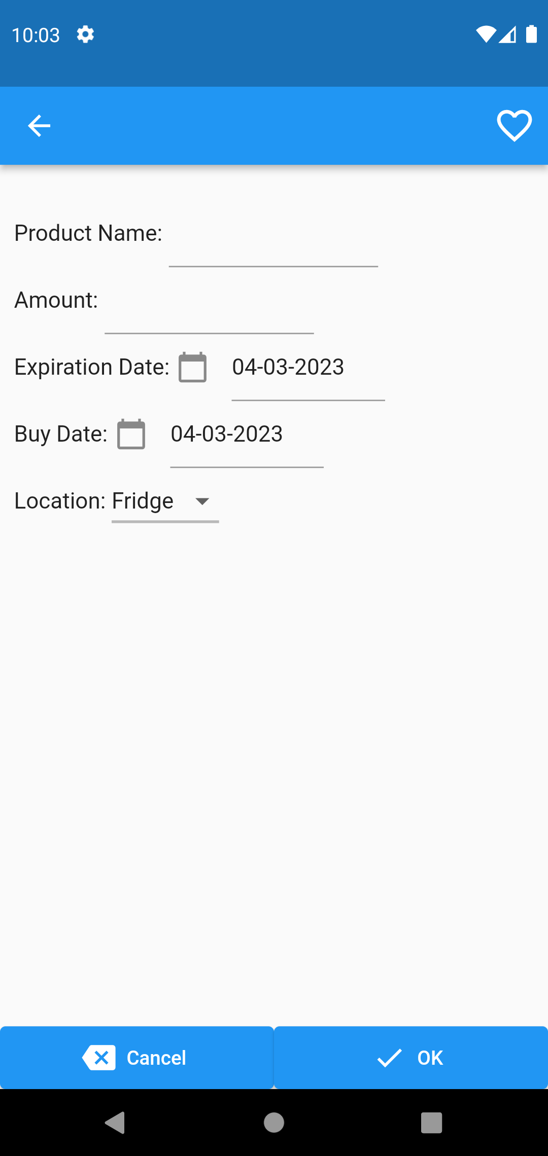 GitHub - taiyo14/fridge_buddy: Mobile app for tracking available food