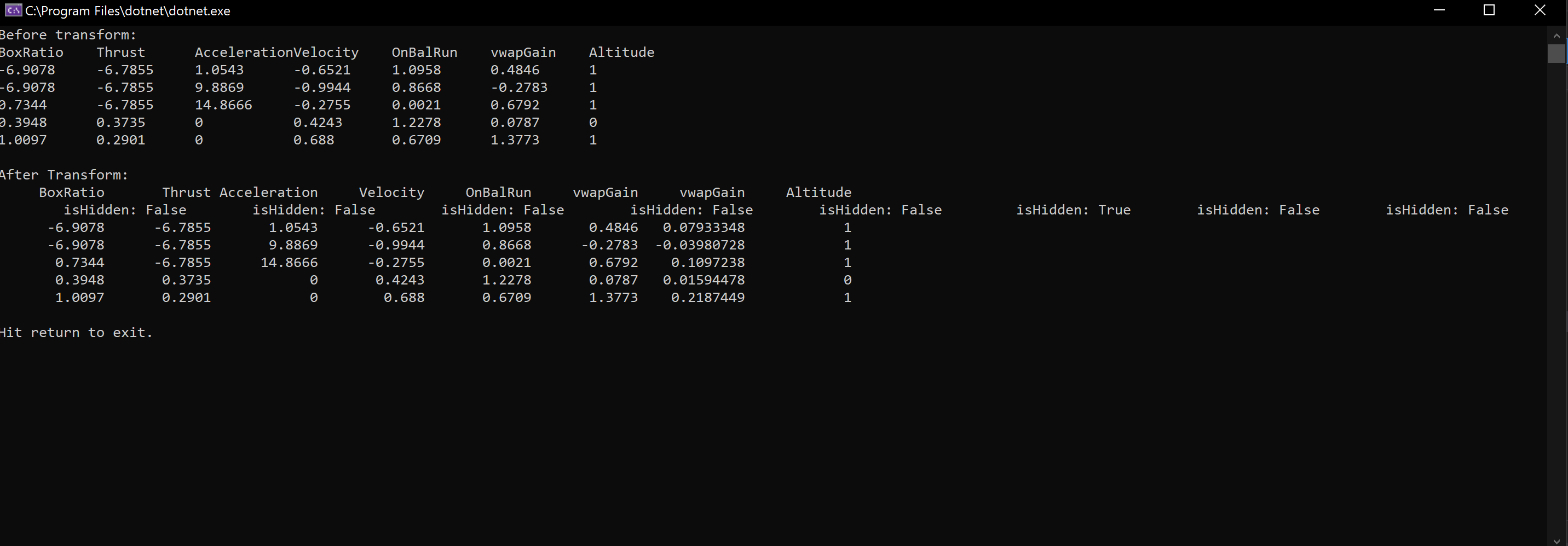 Problem with ML.NET RobustScaler · Issue #5237 · dotnet/machinelearning · GitHub