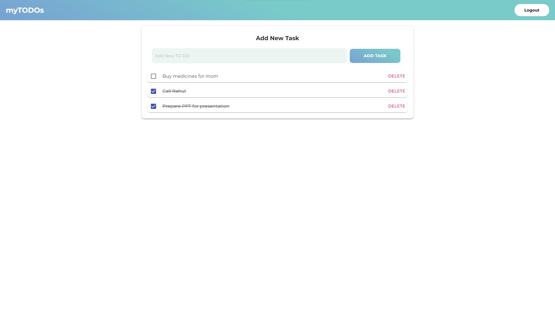 GitHub - Mohsin274/myTODOs: Simple TODO App made using MERN stack