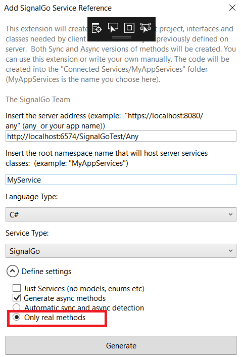async issues with client generation · Issue #2 · SignalGo/SignalGoAddServiceReference-net · GitHub