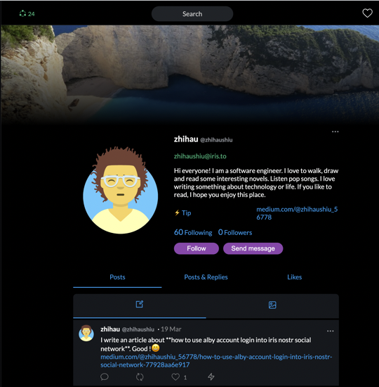 BUG; Profile data lost · Issue #338 · irislib/iris-messenger · GitHub