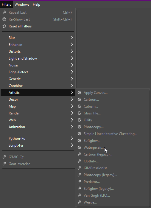 Adding Waterpixels Filter · Issue #286 · alessandrofrancesconi/gimp ...