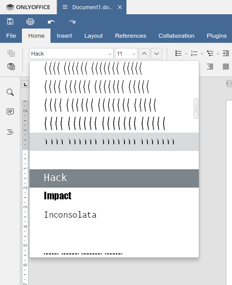 Fonts installed under /usr/local/share/fonts are not detected by OnlyOffice · Issue #134 ...