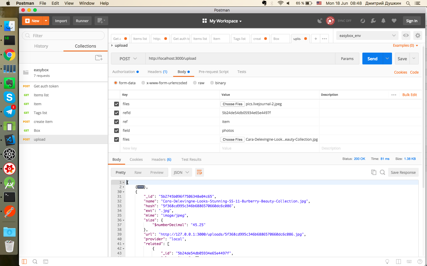 POST multipart/form-data on generated API for file upload · Issue #1316 · strapi/strapi · GitHub