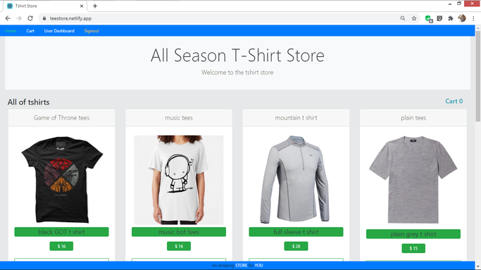 GitHub - JowelTisso/mern-tshirt-store-frontend: An ecommerce MERN store