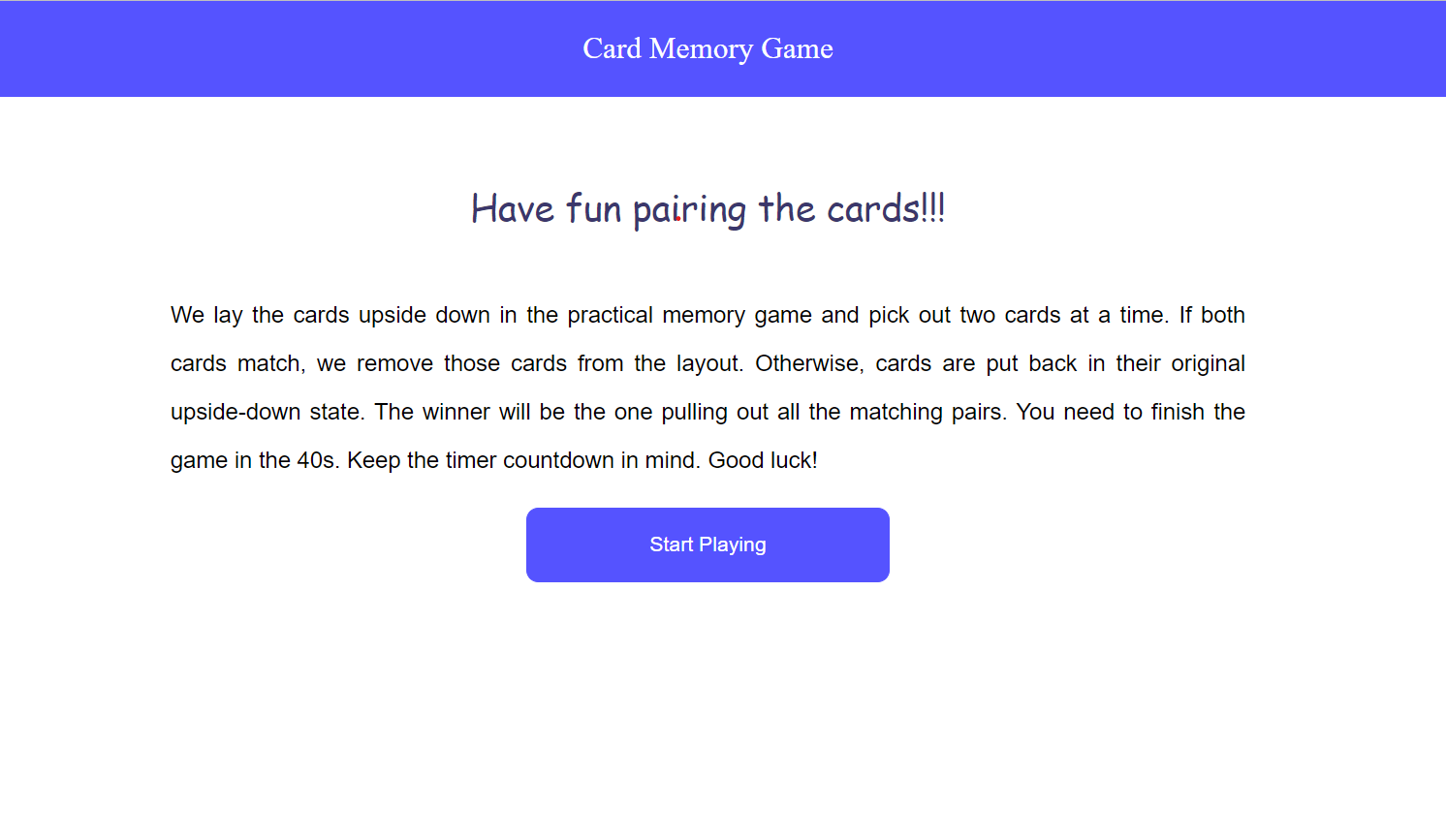 Github Gahangandi11card Memory Game Using Angular