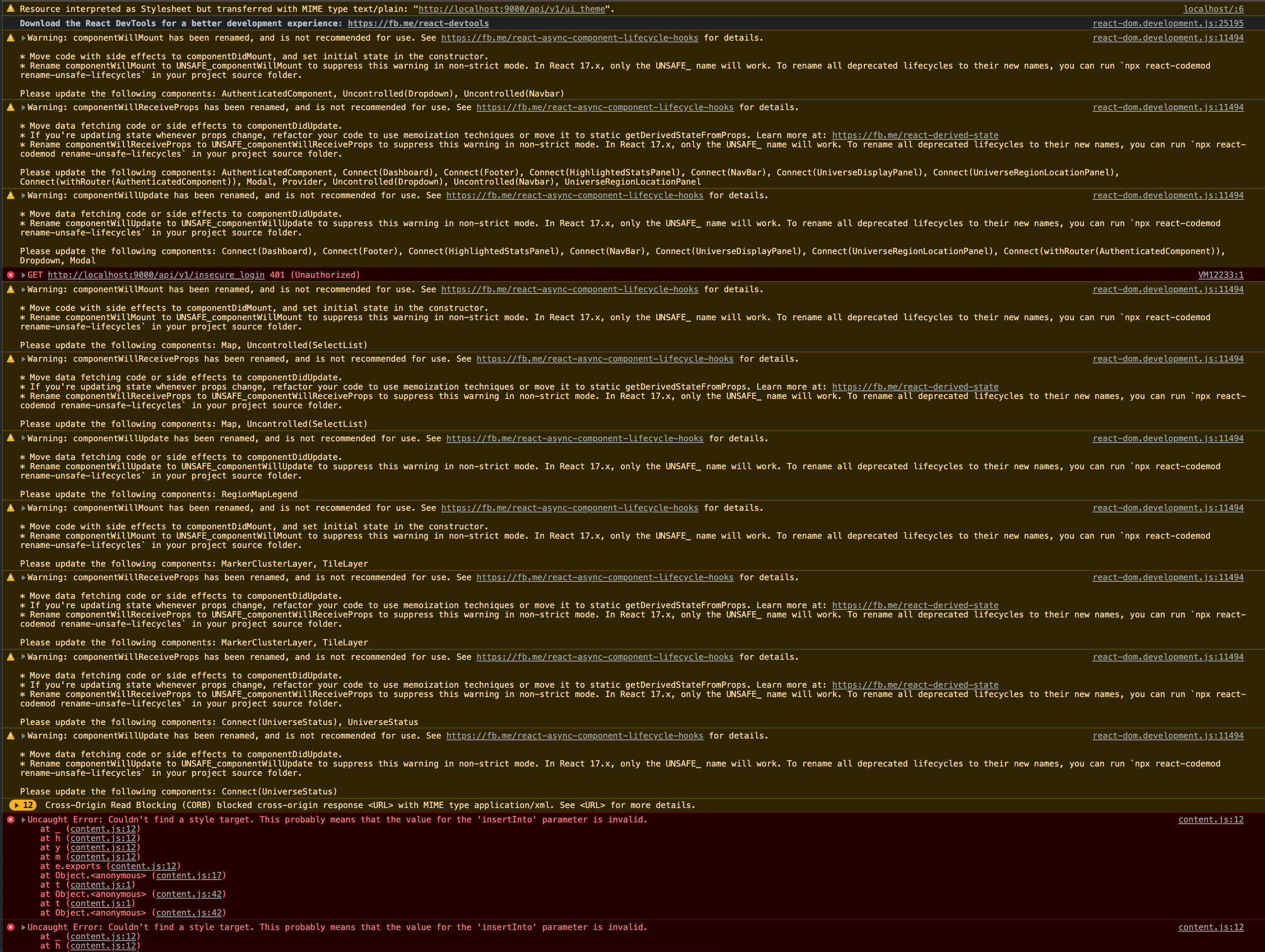 [Platform] Fix console errors in UI code · Issue #2790 · yugabyte/yugabyte-db · GitHub