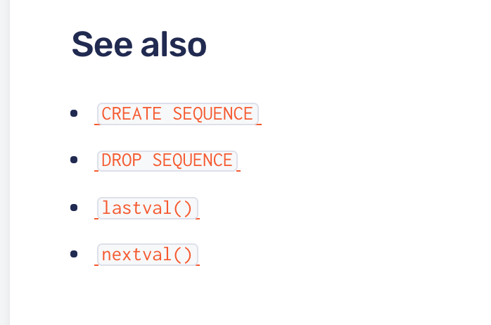 [docs] Link line (using underscore characters) display outside of the code back ticks and can be ...