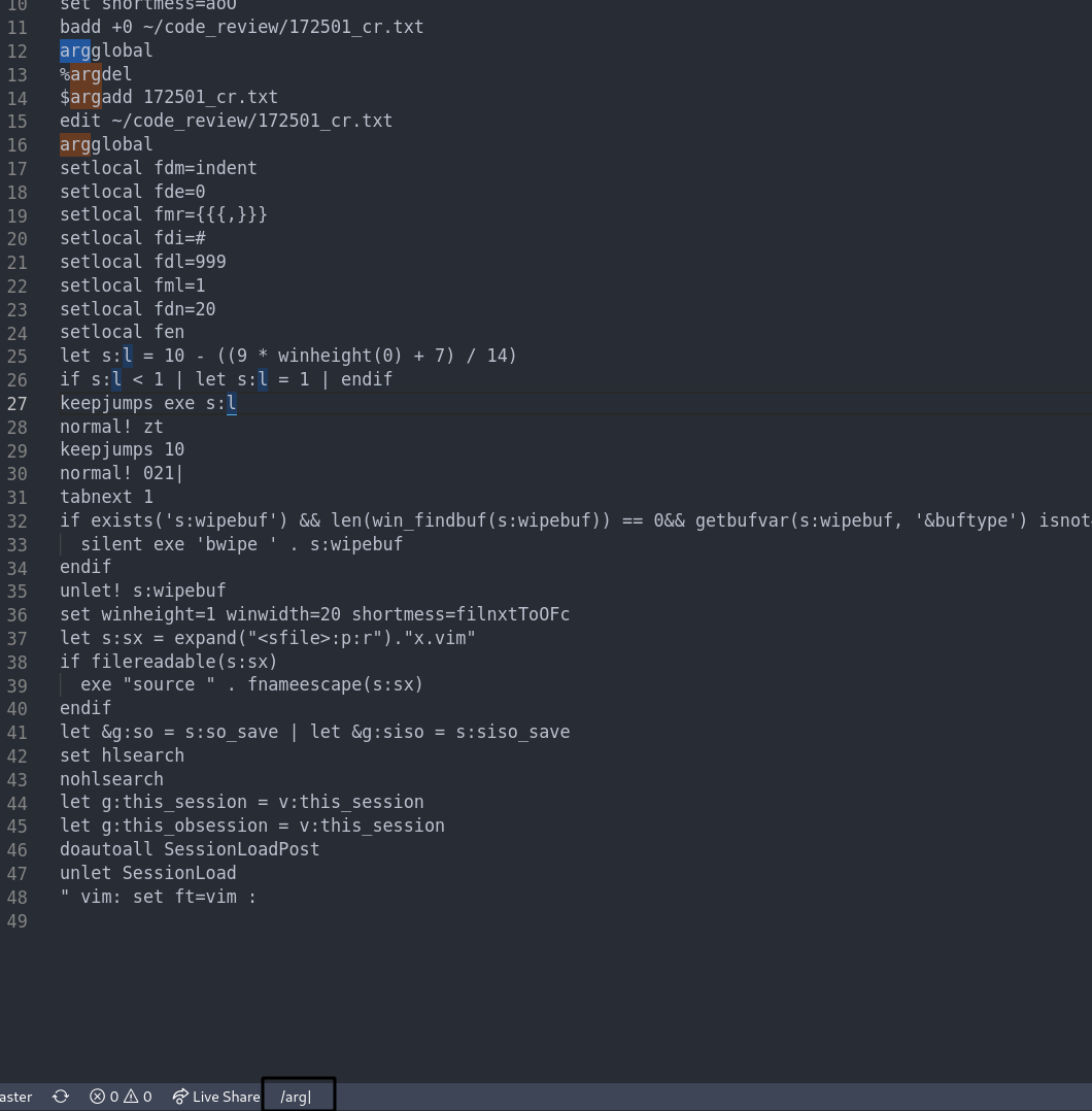 Feature Re Large Font Size For Vim Command Issue 7817