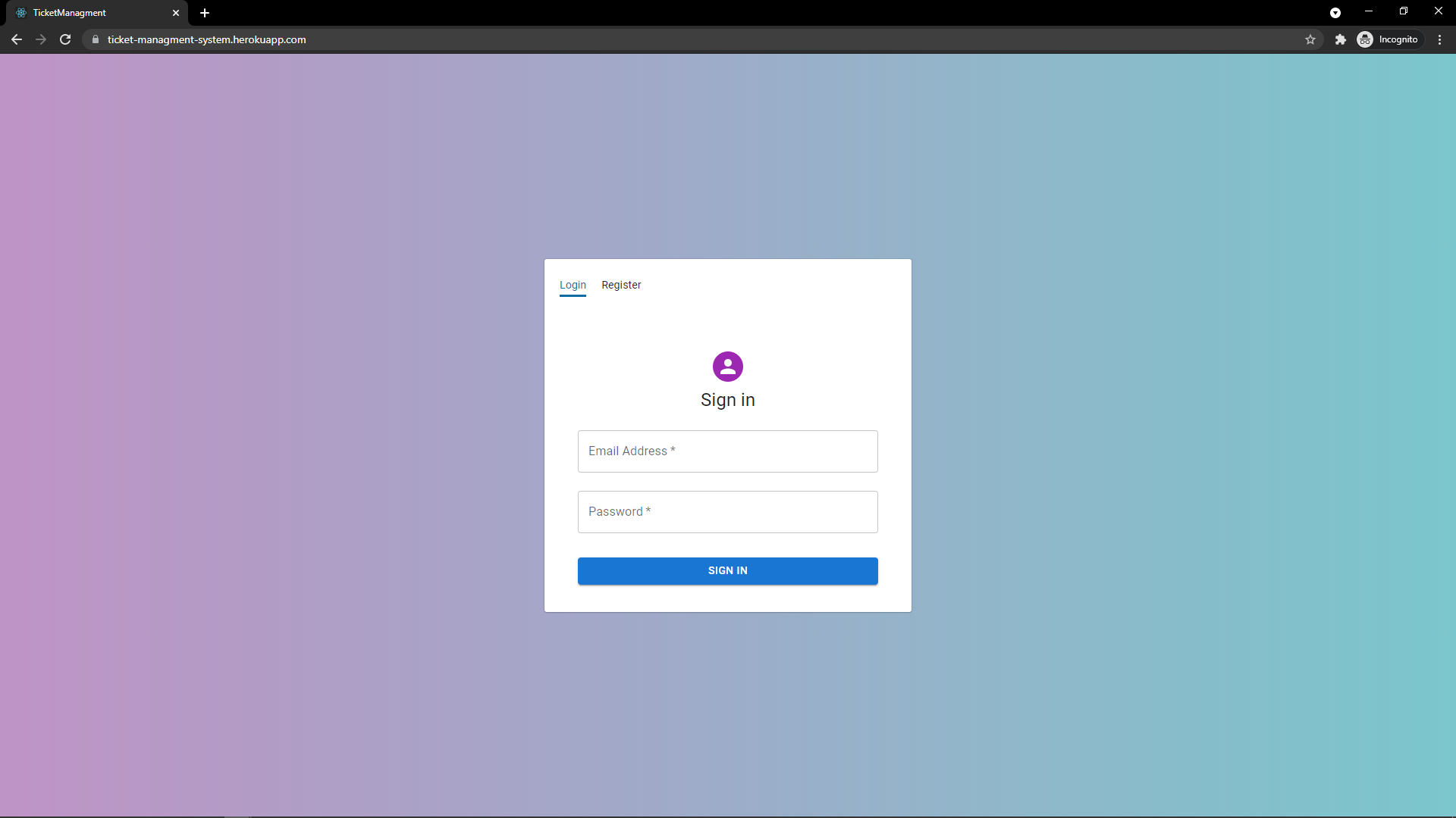 GitHub - DemetrioQ/ticket-managment-system: Ticket managment system ...