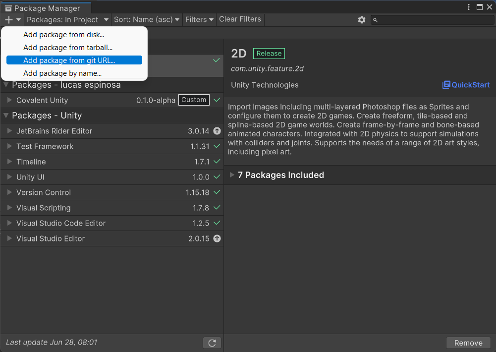 GitHub - lucasespinosa28/covalentUnity: plugin to Unity that let you ...