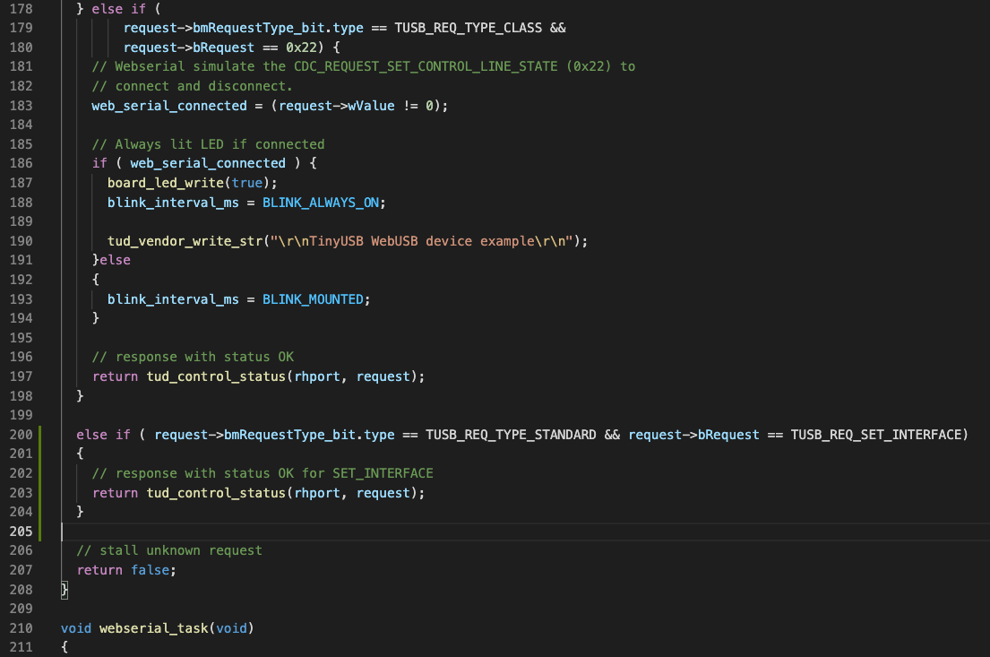 "NetworkError: Unable to set device interface." when testing webusb ...