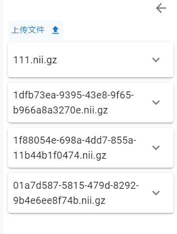 I have many nii.gz in volunmes， now i want to show these images separately when i click on any ...