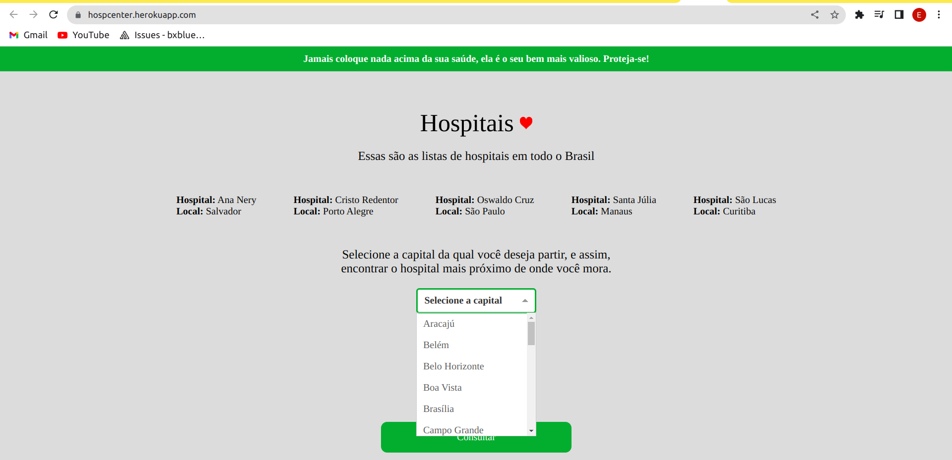GitHub - projeto-de-algoritmos/Final_hospCentro