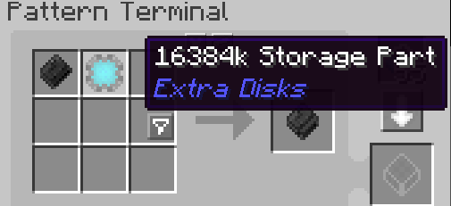Extra Storage/Extra Disks Recipes conflicting ATM 6 1.6.10 current ...