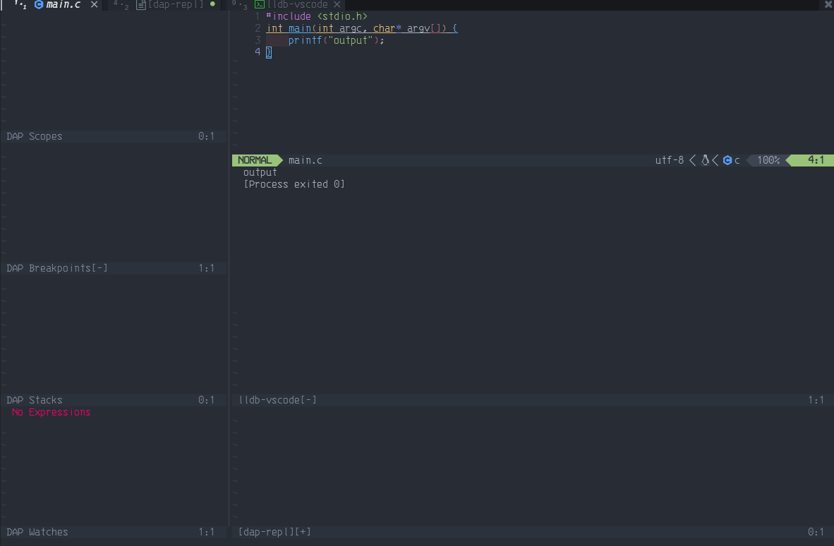 Add intergrated terminal element · Issue #88 · rcarriga/nvim-dap-ui · GitHub