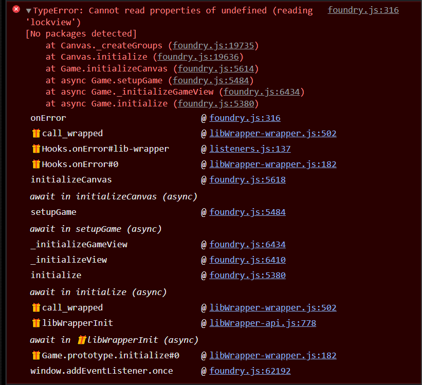 Black canvas in FVTT v9 · Issue #64 · MaterialFoundry/LockView · GitHub