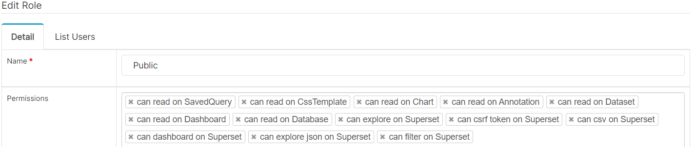 Public Role · Issue 9674 · Apachesuperset · Github 