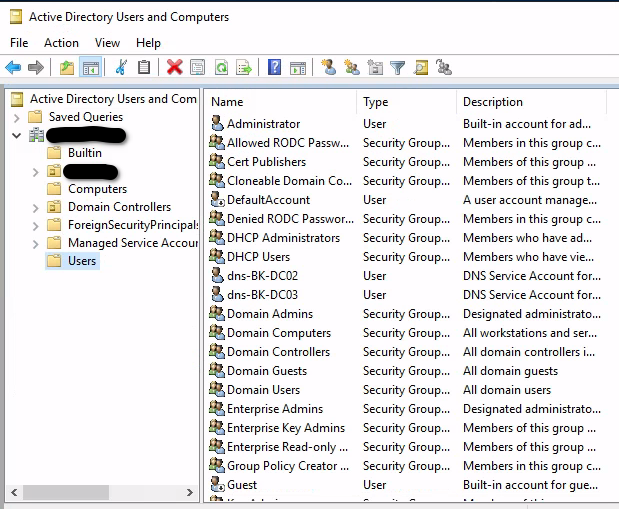 AD objects missing after joining existing MS domain · Issue #2053 · zentyal/zentyal · GitHub