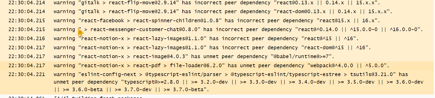 【Vercel部署日志】在vercel中部署遇到一些waring and errors · Issue #357 · tangly1024/NotionNext · GitHub