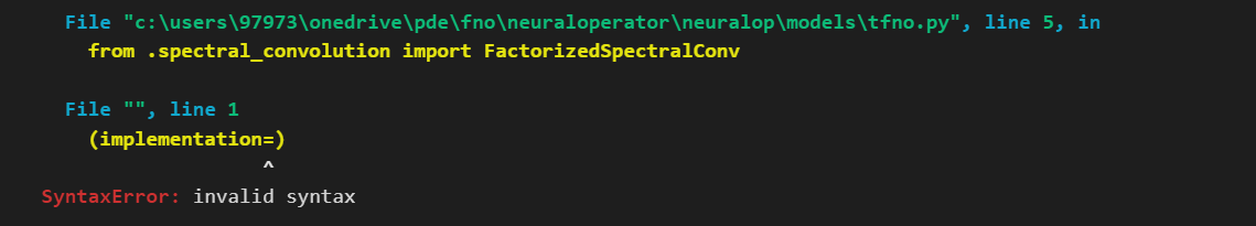 Code Error · Issue 178 · Neuraloperator Neuraloperator · Github