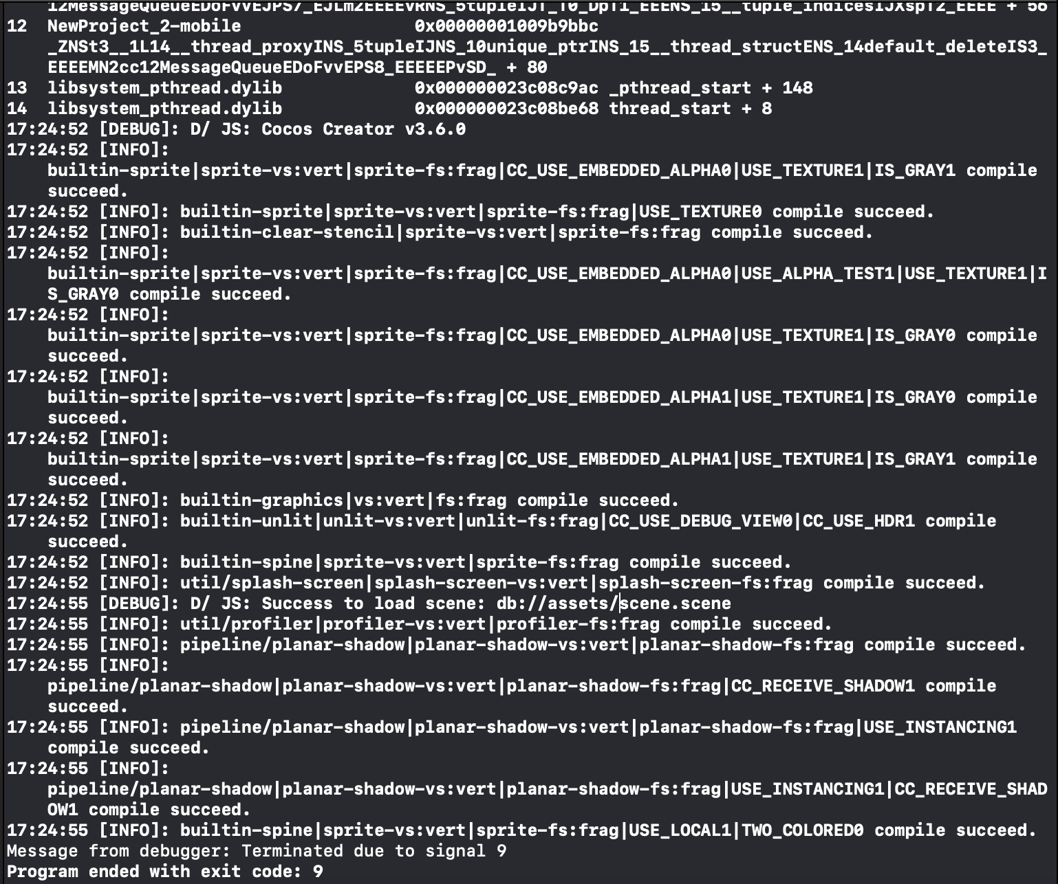 Ios 155 App Crash When Enter Background · Issue 12803 · Cocoscocos Engine · Github 
