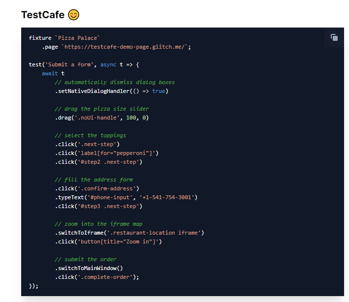 [Feature] Chaining function and methods · Issue #19545 · microsoft/playwright · GitHub