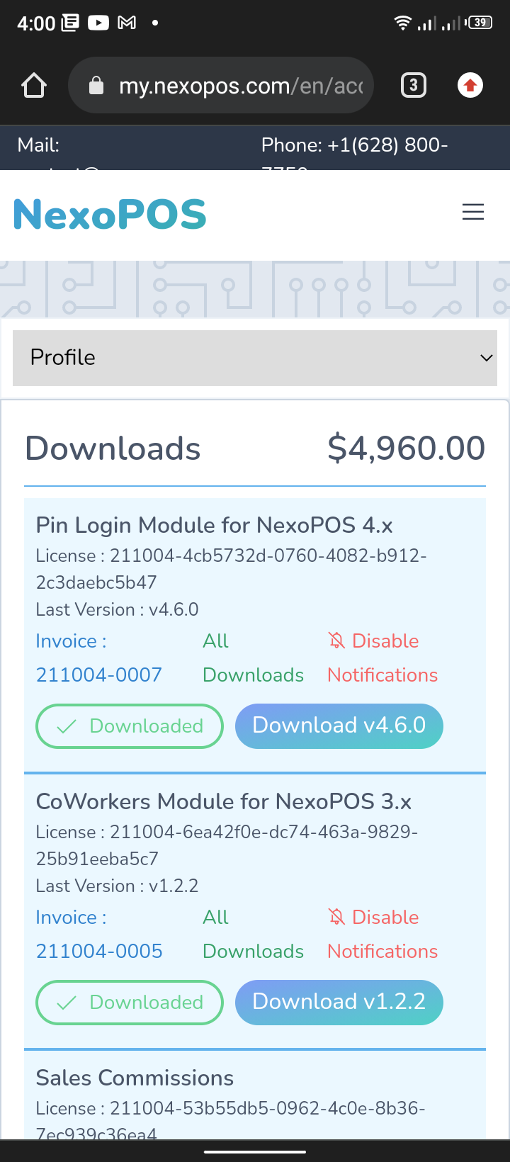 NPS Adapter 4.7.1 not working on NexoPOS 4.6.12 · Issue #582 · Blair2004/NexoPOS · GitHub