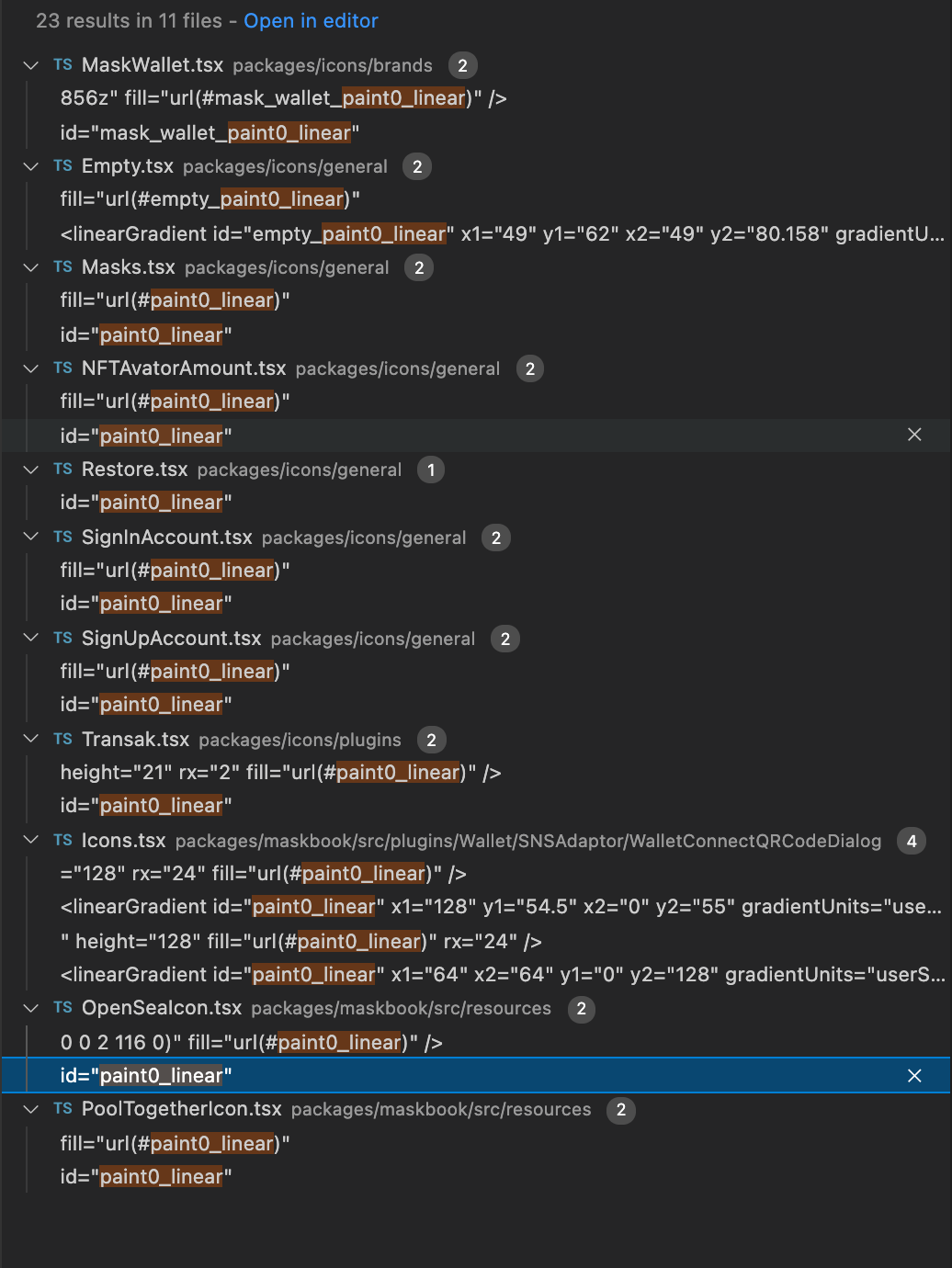 [Bug] SVG id conflicts · Issue #4222 · DimensionDev/Maskbook · GitHub