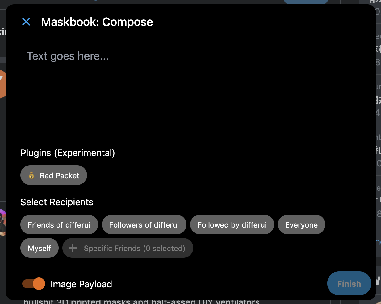 [Demand] Able to enable image payload in Maskbook post view · Issue #923 · DimensionDev/Maskbook ...