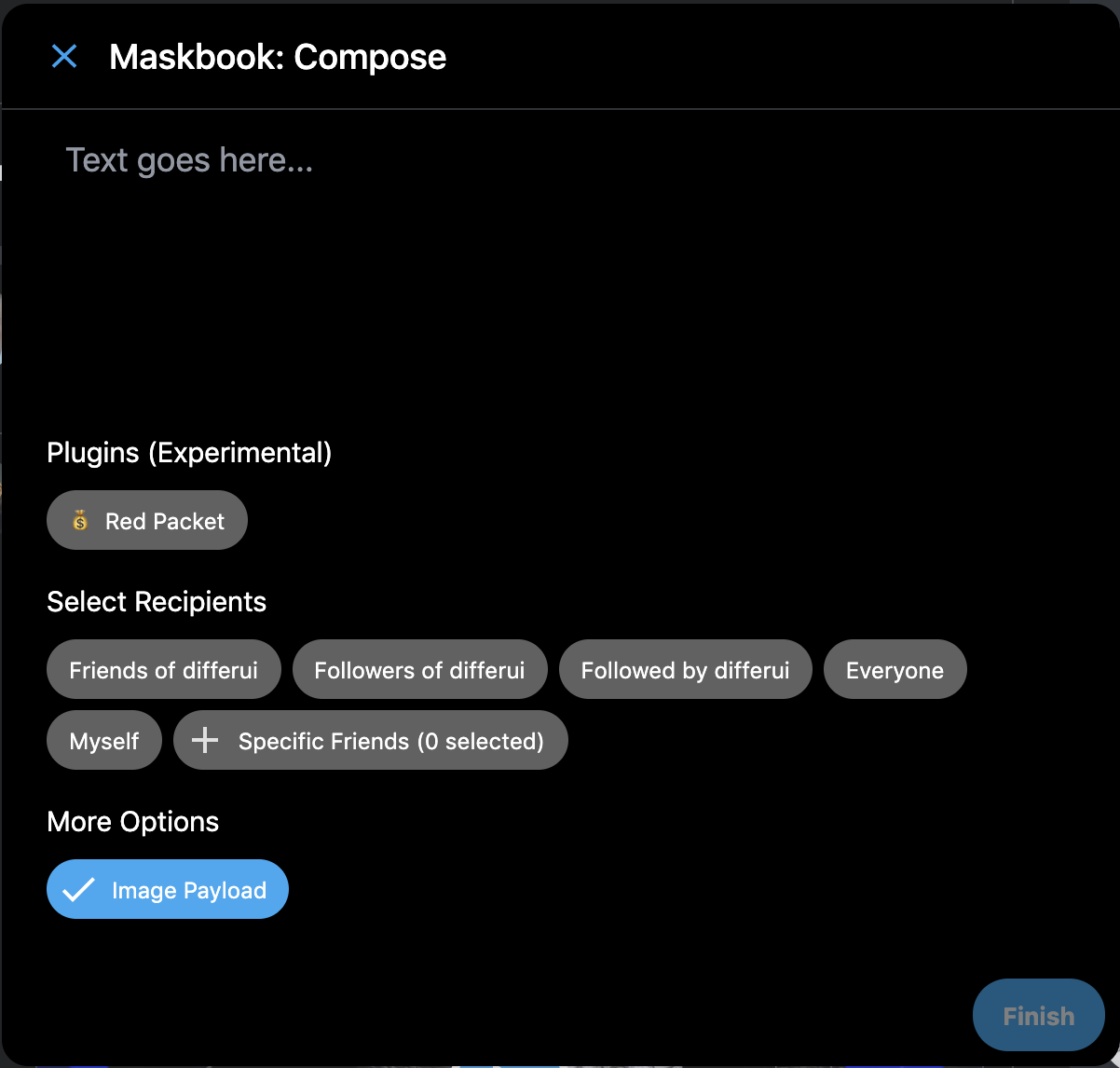 [Demand] Able to enable image payload in Maskbook post view · Issue #923 · DimensionDev/Maskbook ...