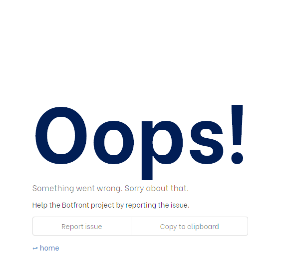Cannot view project stories · Issue #696 · botfront/botfront · GitHub