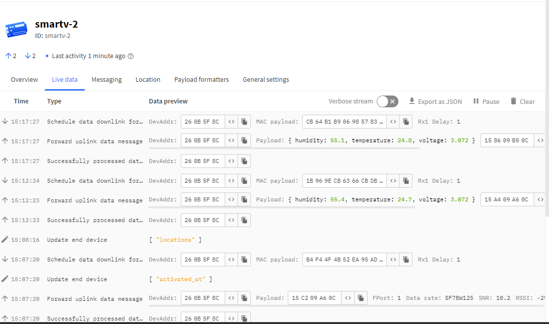 GitHub - Emedded-Team-Intern-Group-2022-2023/LoRaWAN-with-Battery-Voltage-Level