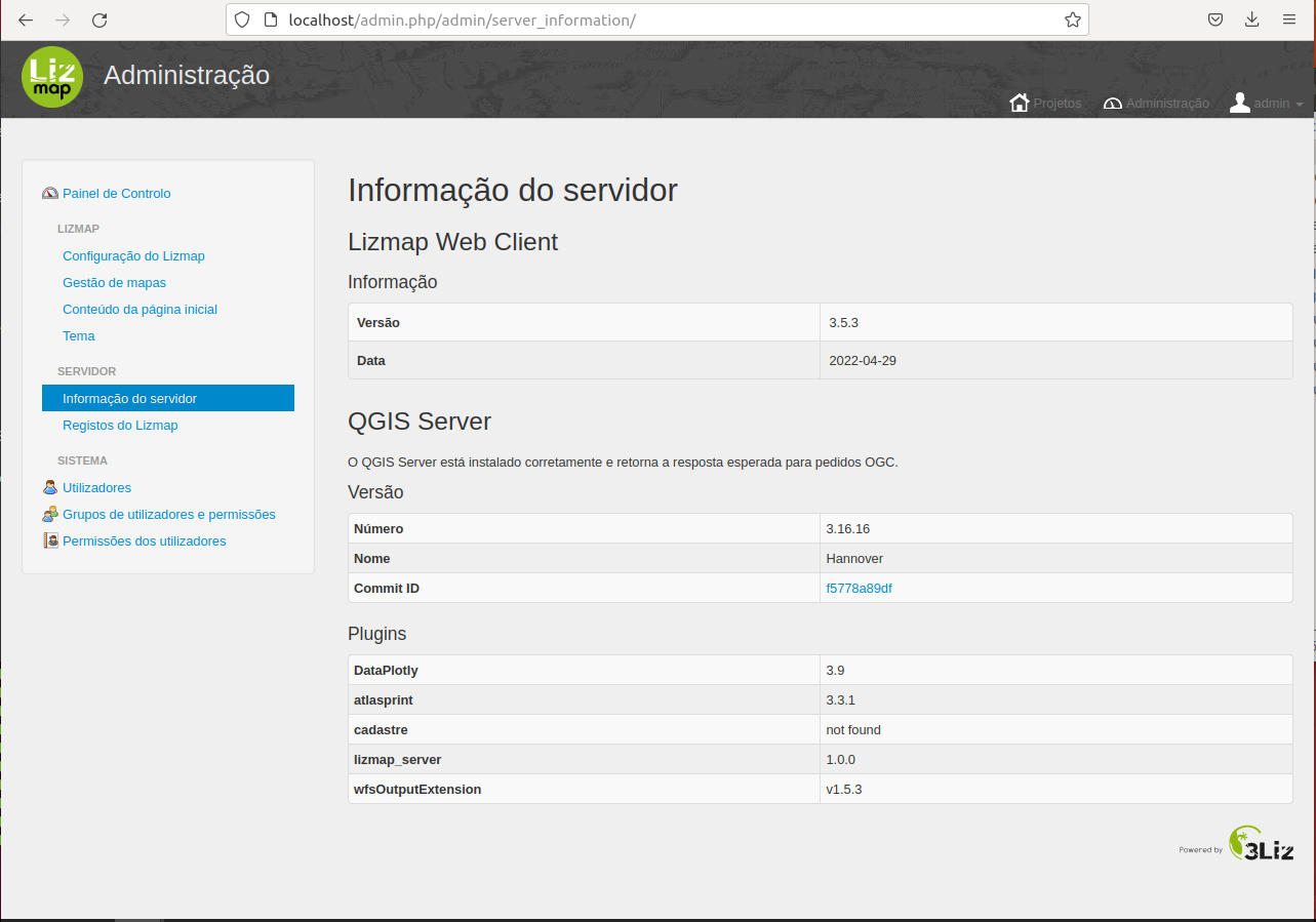 [Bug]: Lizmap 3.5.3 - Error 500 · Issue #2996 · 3liz/lizmap-web-client · GitHub