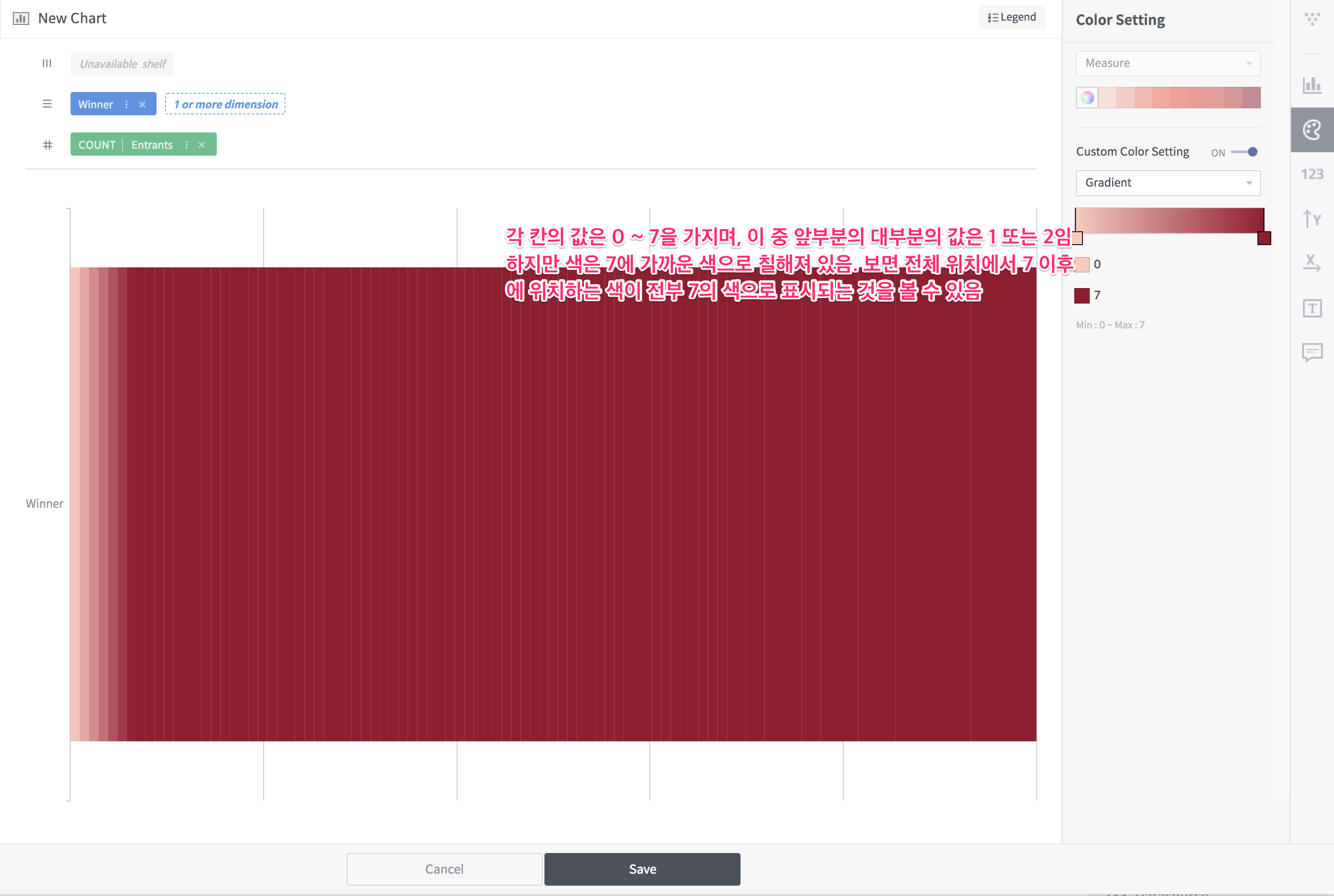 Gradient color of gauge chart is incorrect · Issue #106 · metatron-app/metatron-discovery · GitHub