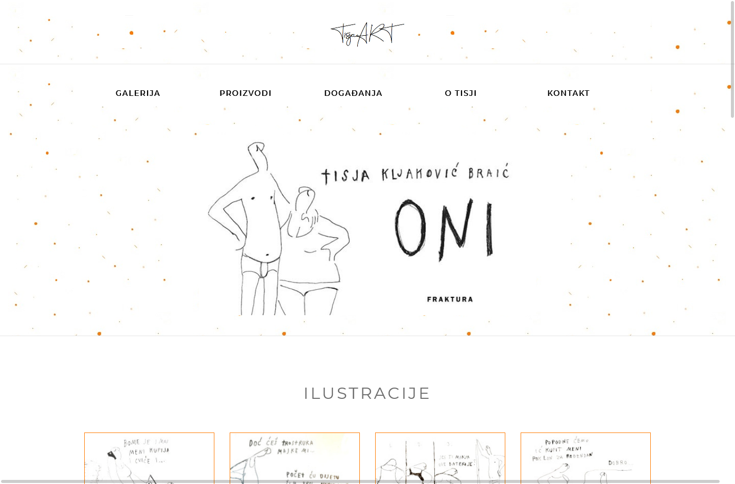 GitHub - lucija-f/oni: Unofficial web site about the work of the artist ...