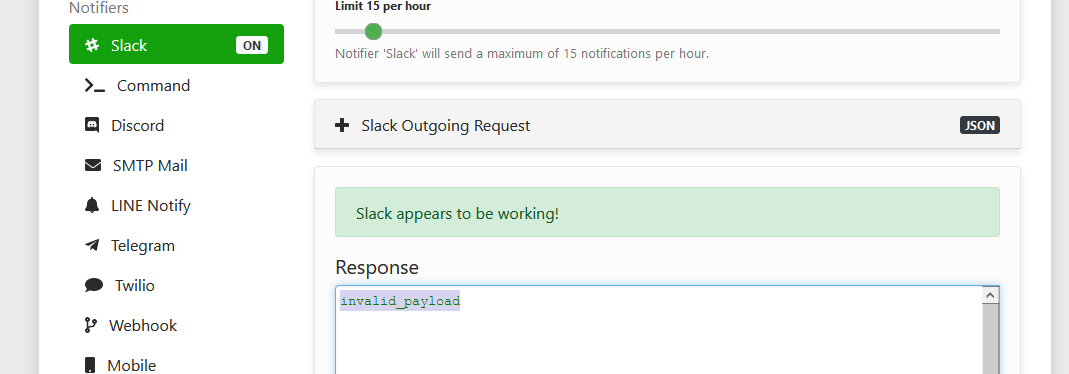 The Slack failure payload returns invalid_payload · Issue #777 · statping/statping · GitHub