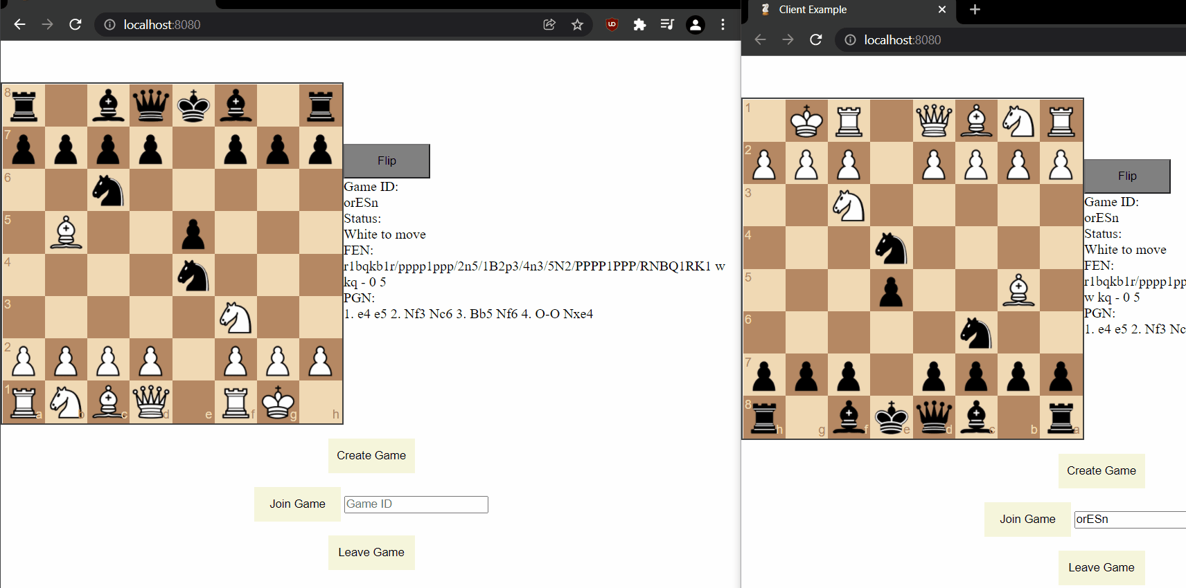 GitHub - nemo984/gochess-websockets: Basic websockets server to play chess.