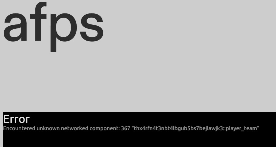 Can't proceed past starting screen for Tangent or AFPS on the web · Issue #951 · AmbientRun ...