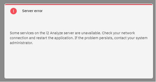 Some services on the i2 Analyze server are unavailable. · Issue #74 · i2group/analyze · GitHub