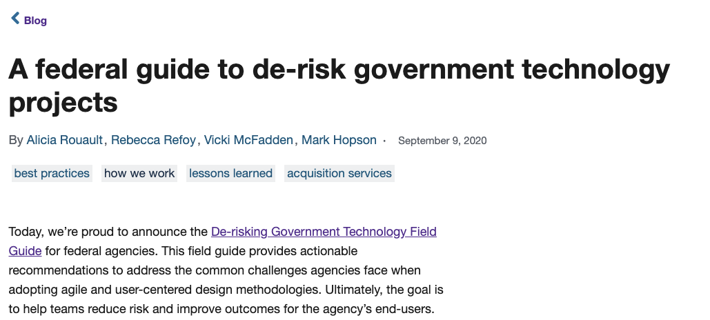 Blog post page review · Issue #3385 · 18F/18f.gsa.gov · GitHub