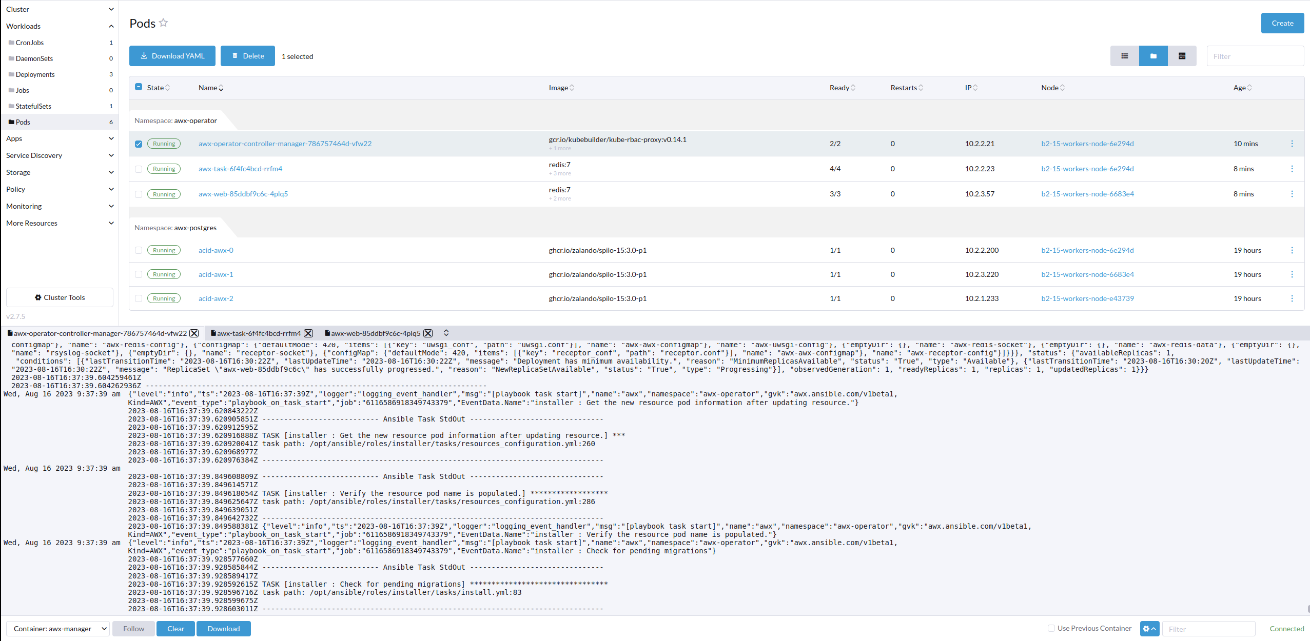 Helm Creating Awx With External Postgres Currently Not Working · Issue 1524 · Ansibleawx