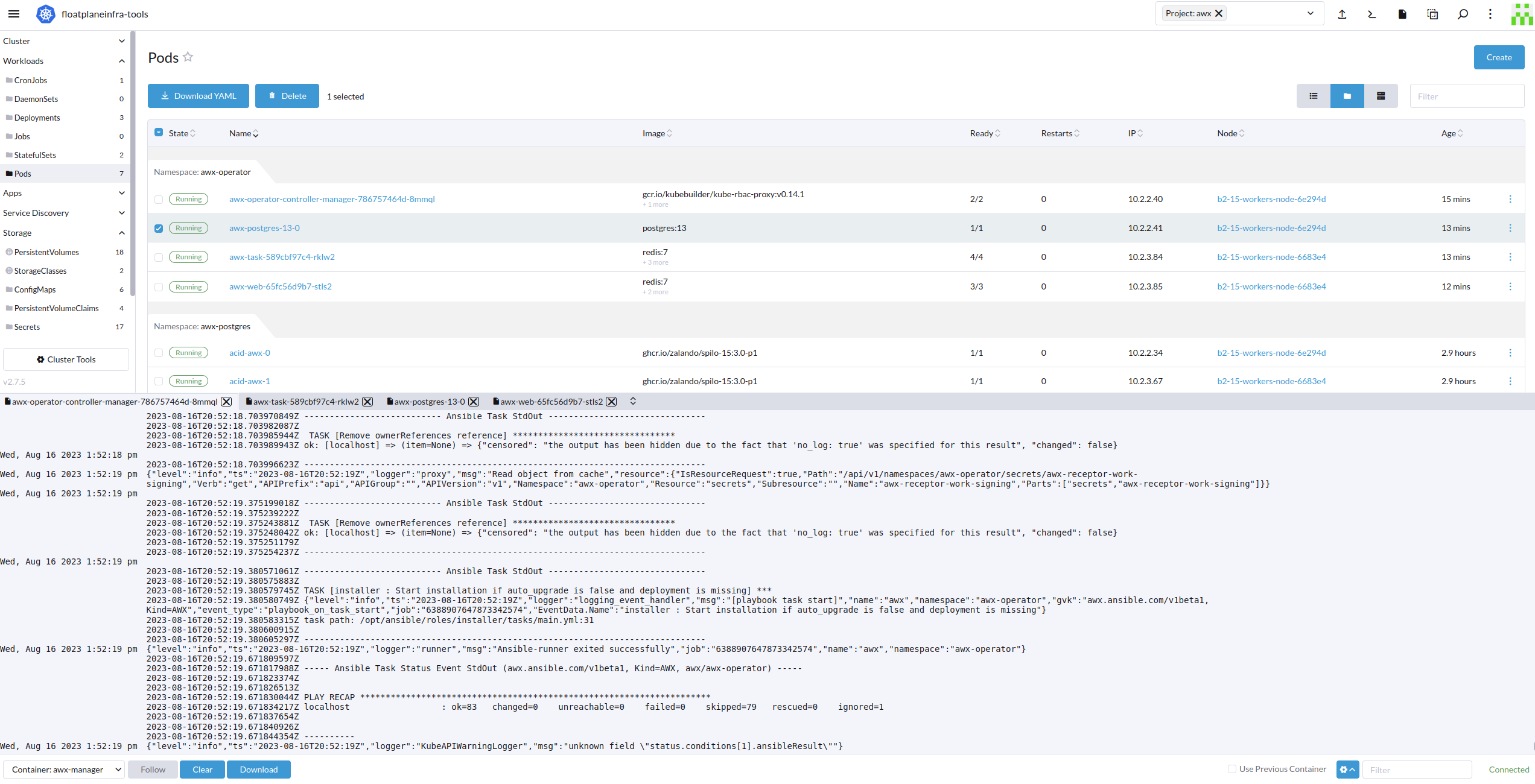 Helm Creating Awx With External Postgres Currently Not Working